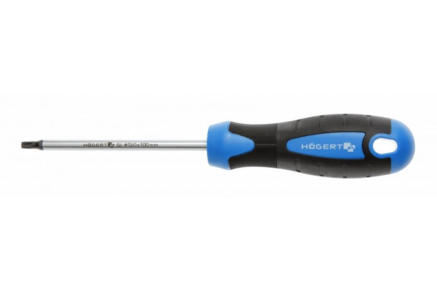 Wkrętak torx T8, 75 mm, stal S2 - Högert Technik