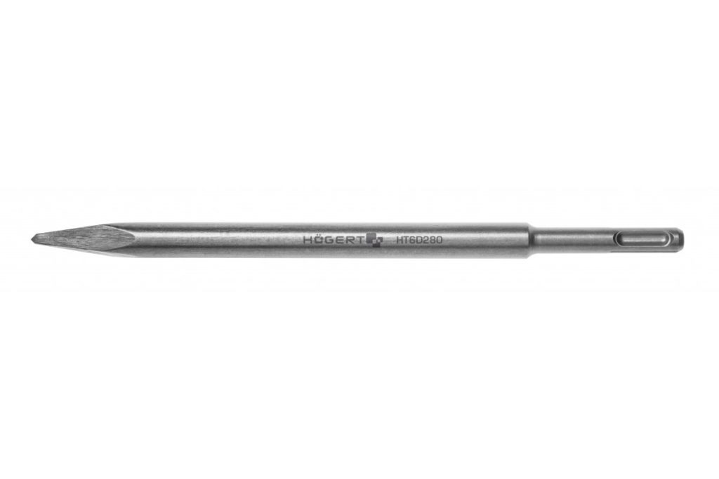 Dłuto szpicak SDS+ 4 x 14 x 250 mm - Högert Technik Dłuto szpicak SDS+ 4 x 14 x 250 mm - Högert Technik